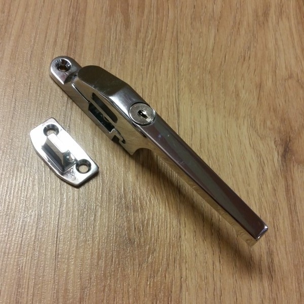 Timber Window Handle -Chrome (HAN41B) – LockStocker – King Solutions