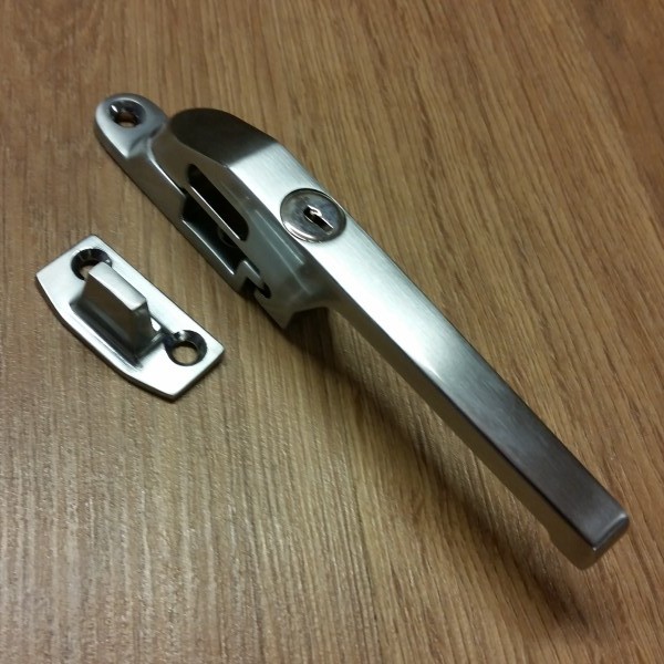 Timber Window Handle -Satin Chrome (HAN41D) – LockStocker – King Solutions