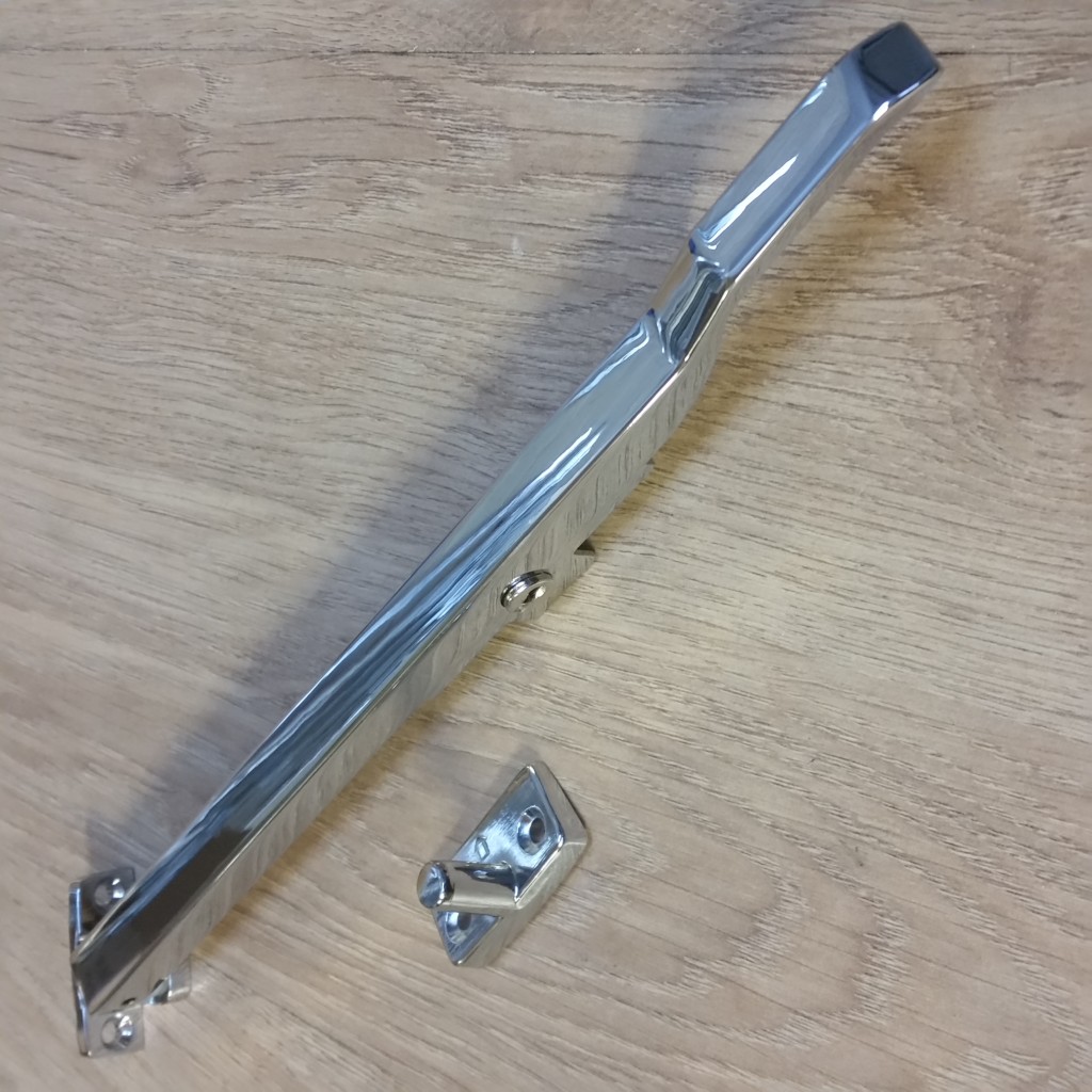 Peg Stay – Locking Chrome 250mm(pscl) – LockStocker – King Solutions